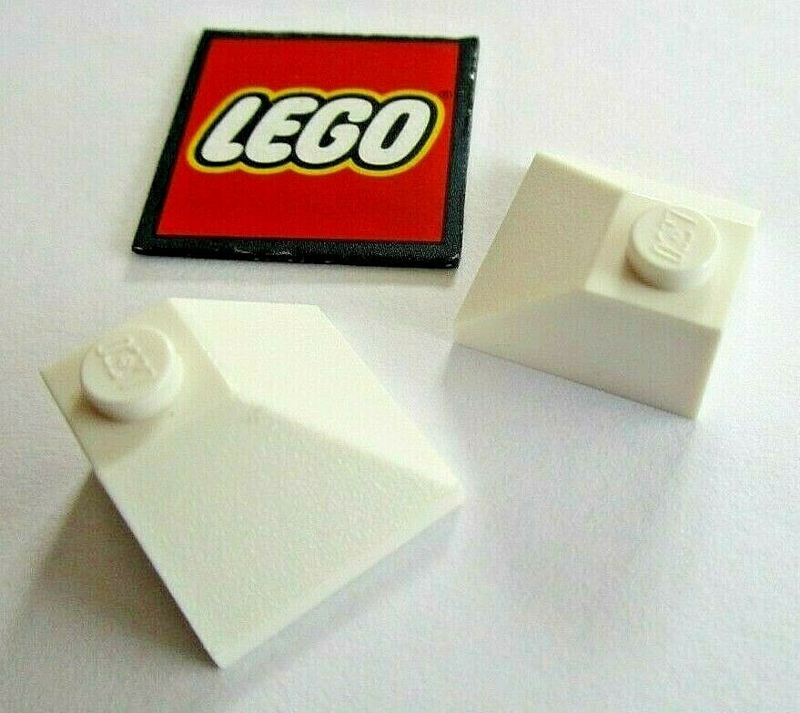 LEGO Slope 2x2 (45°) Outside Corner Brick Roof Tiles (x4) Design 3045 ...