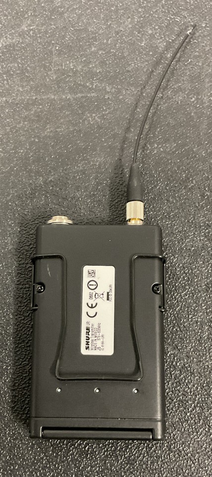 Shure UR1 UHF-R Bodypack TXM Wireless Transmitter J5 Band, 578 - 638 ...