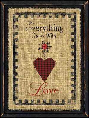 Art Print, Framed or Plaque by Linda Spivey - With Love - LS1490 | eBay