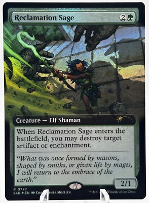 Reclamation Sage 0777 Foil Extended Art Secret Lair Drop SLD MTG NM | eBay