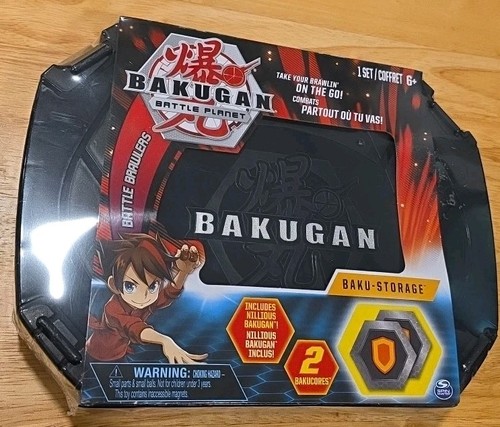 BAKUGAN BATTLE PLANET BAKU-STORAGE SPINMASTER FACTORY SEALED NILLIOUS ...