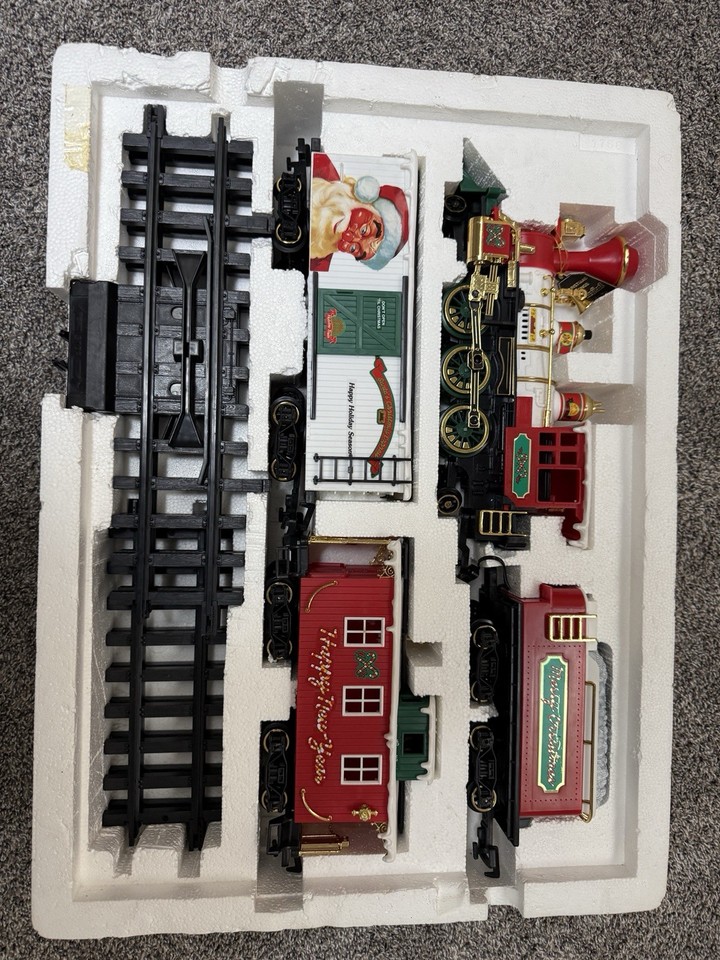Brightline Musical Christmas Train Set | eBay