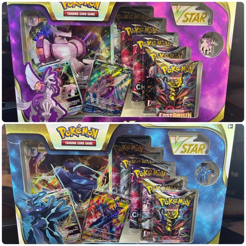 Pokémon TCG Origin Forme Palkia & Dialga VSTAR Premium Collection Box ...