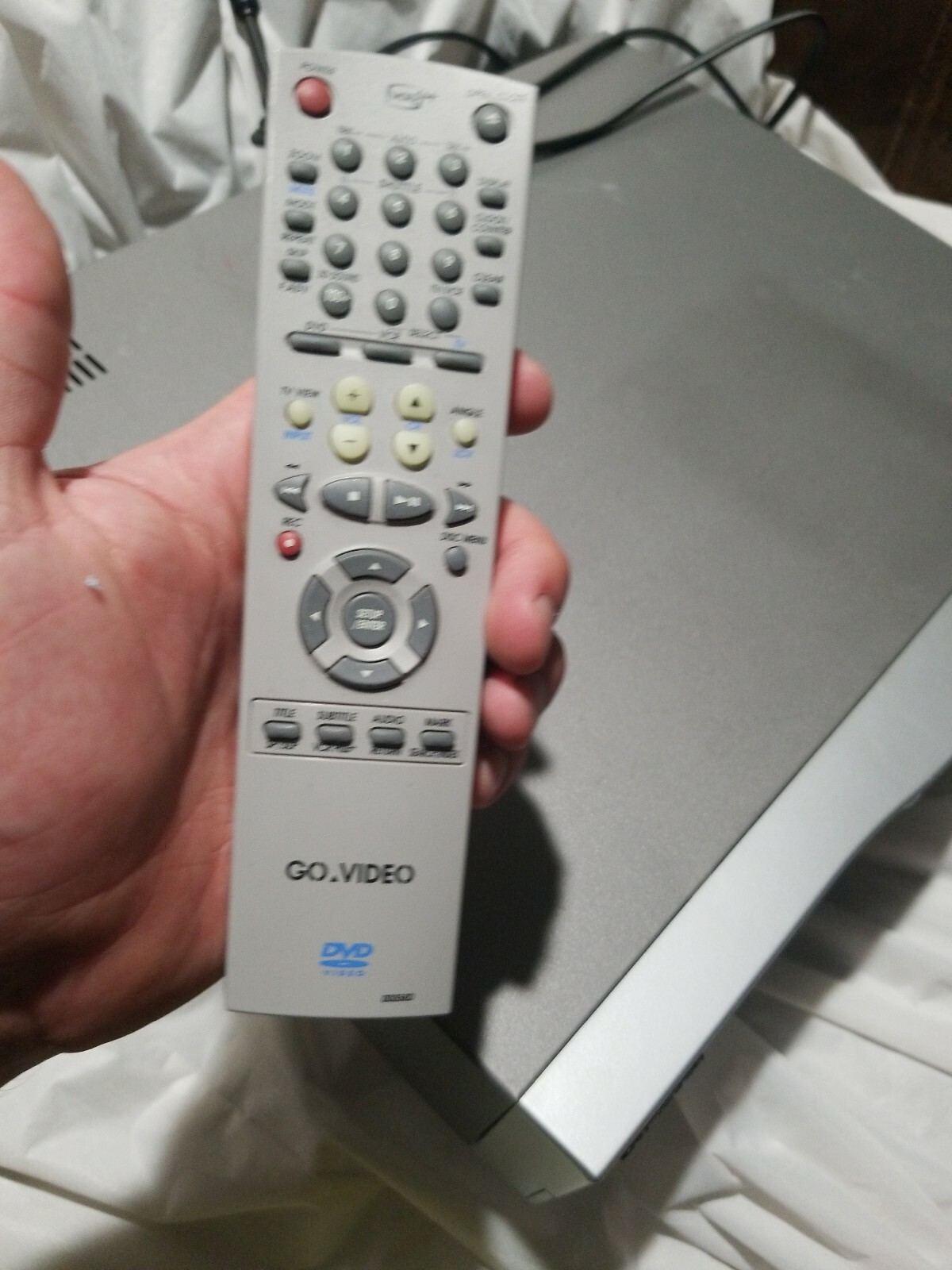 GO VIDEO DVR4550 DVD / VCR COMBO Player Recorder-Tested & Working ...