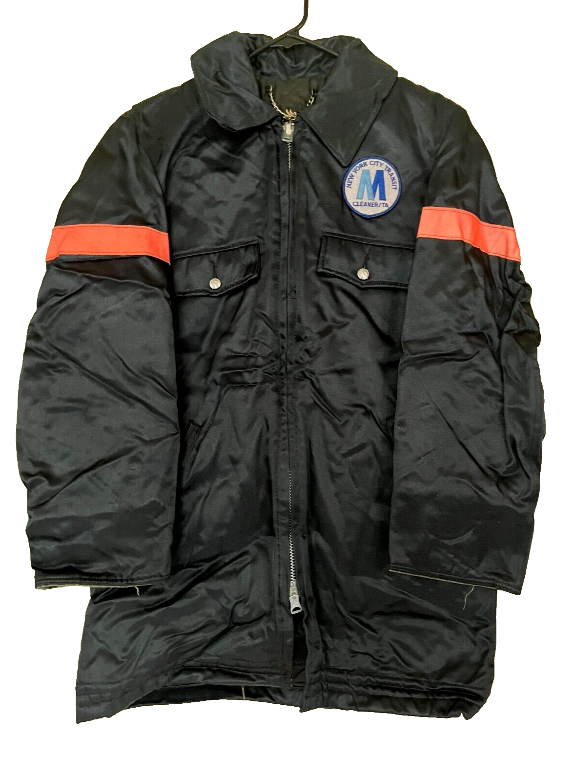 Men's rare vintage MTA transit subway worker NYC 3M jacket size 38 | eBay