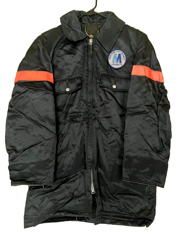 Men's rare vintage MTA transit subway worker NYC 3M jacket size 38 | eBay