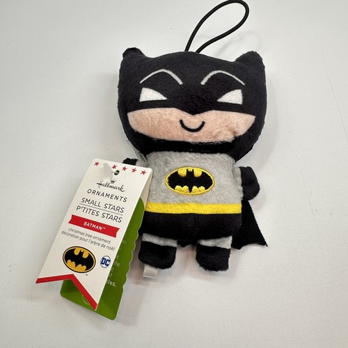 Hallmark Ornament: Small Stars Batman Plush DC Comics 5” - NEW! | eBay