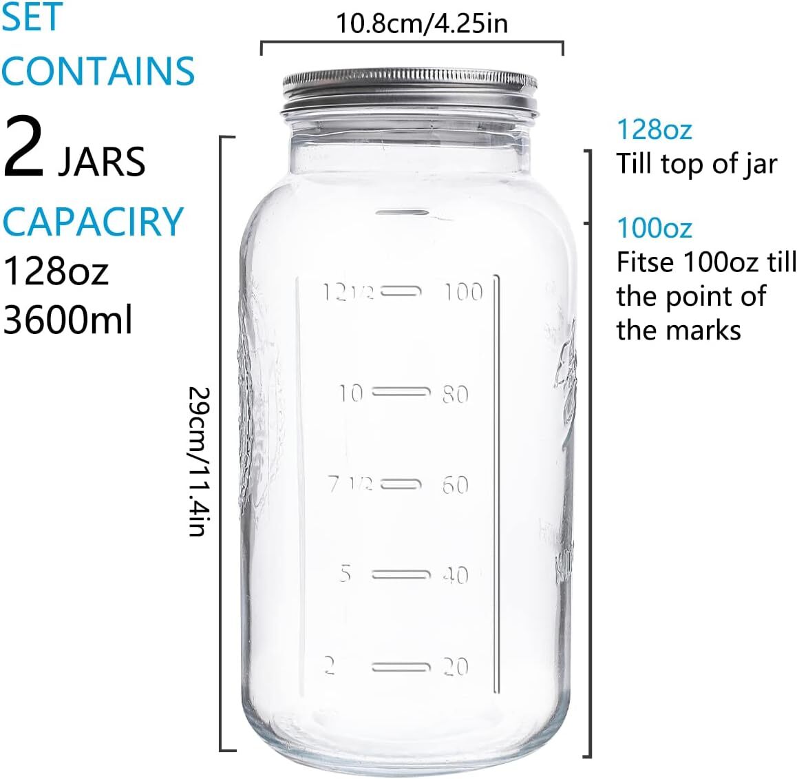 Wide Mouth Mason Jar Dimensions Ball Decorative Glass Mason Jar,