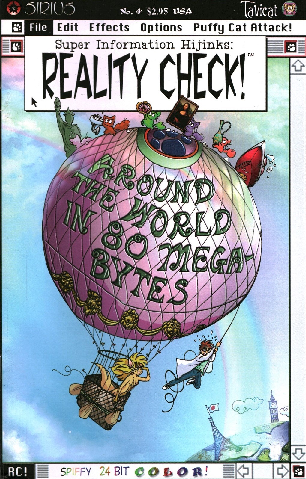 Sirius Entertainment/Tavicat Comics Reality Check Comic Book Issue #4 ...