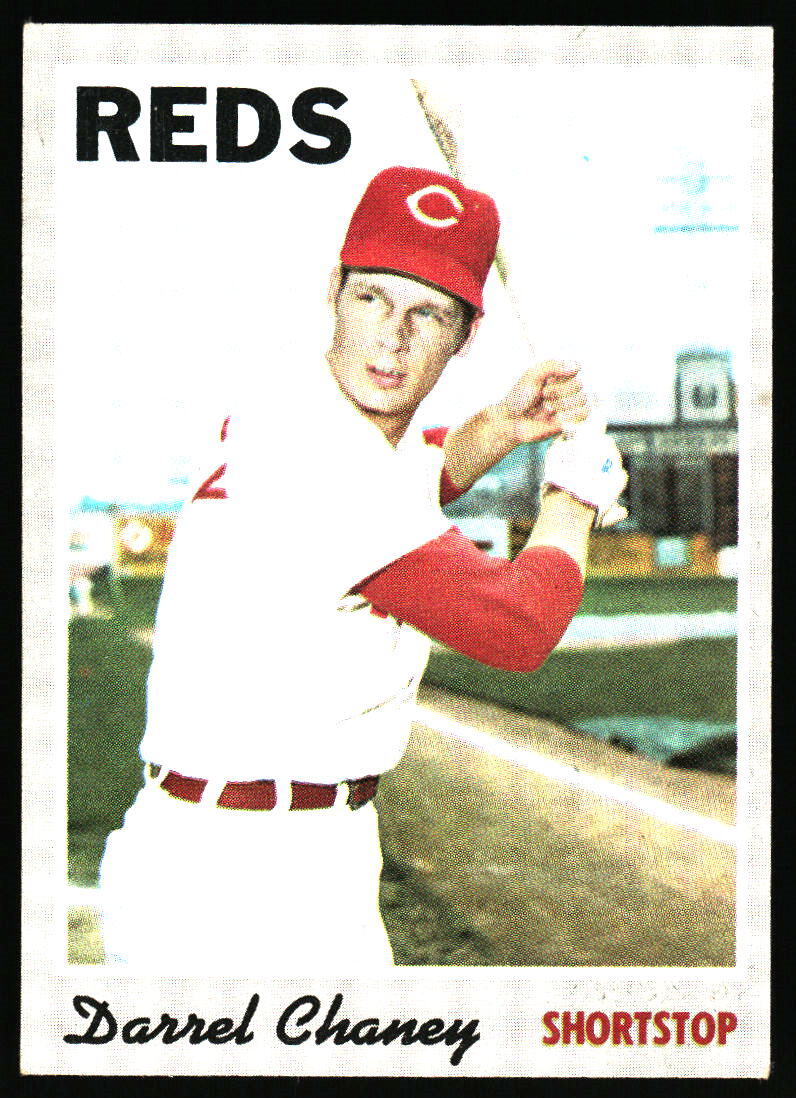 1970 Topps Darrel Chaney #3 Cincinnati Reds | eBay