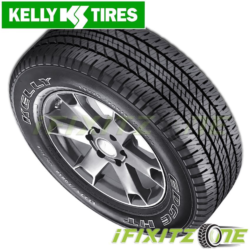 1 Kelly Edge H/T 255/70R17 112T OWL Tires, All-Season, 60K Mile ...