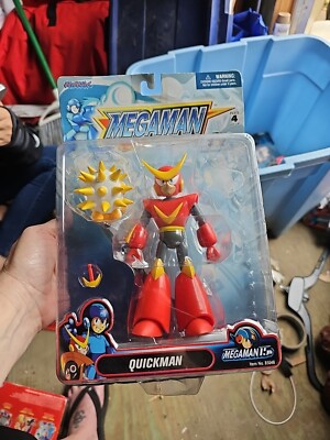 Mega Man X: Quickman Action Figure (Jazwares, 2004) (T9) | eBay