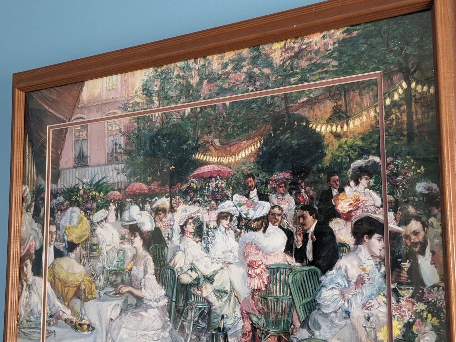 Le Dinner A L'Hotel Ritz Paris 1904 Pierre-Georges Jeanniot Framed ...