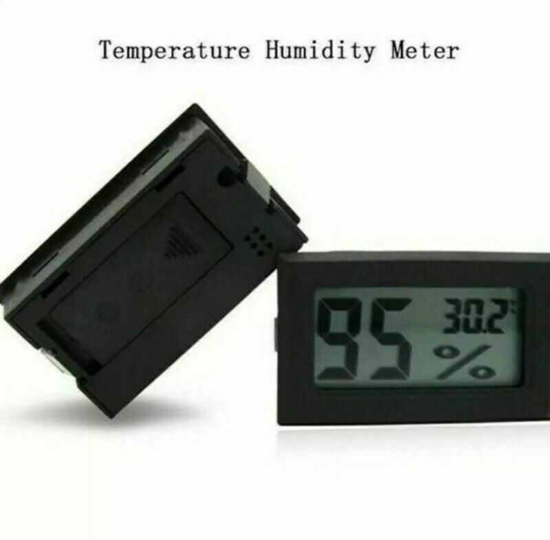 DIGITAL HUMIDITY METER INDOOR ROOM TEMPRATURE THERMOMETER LCD ...