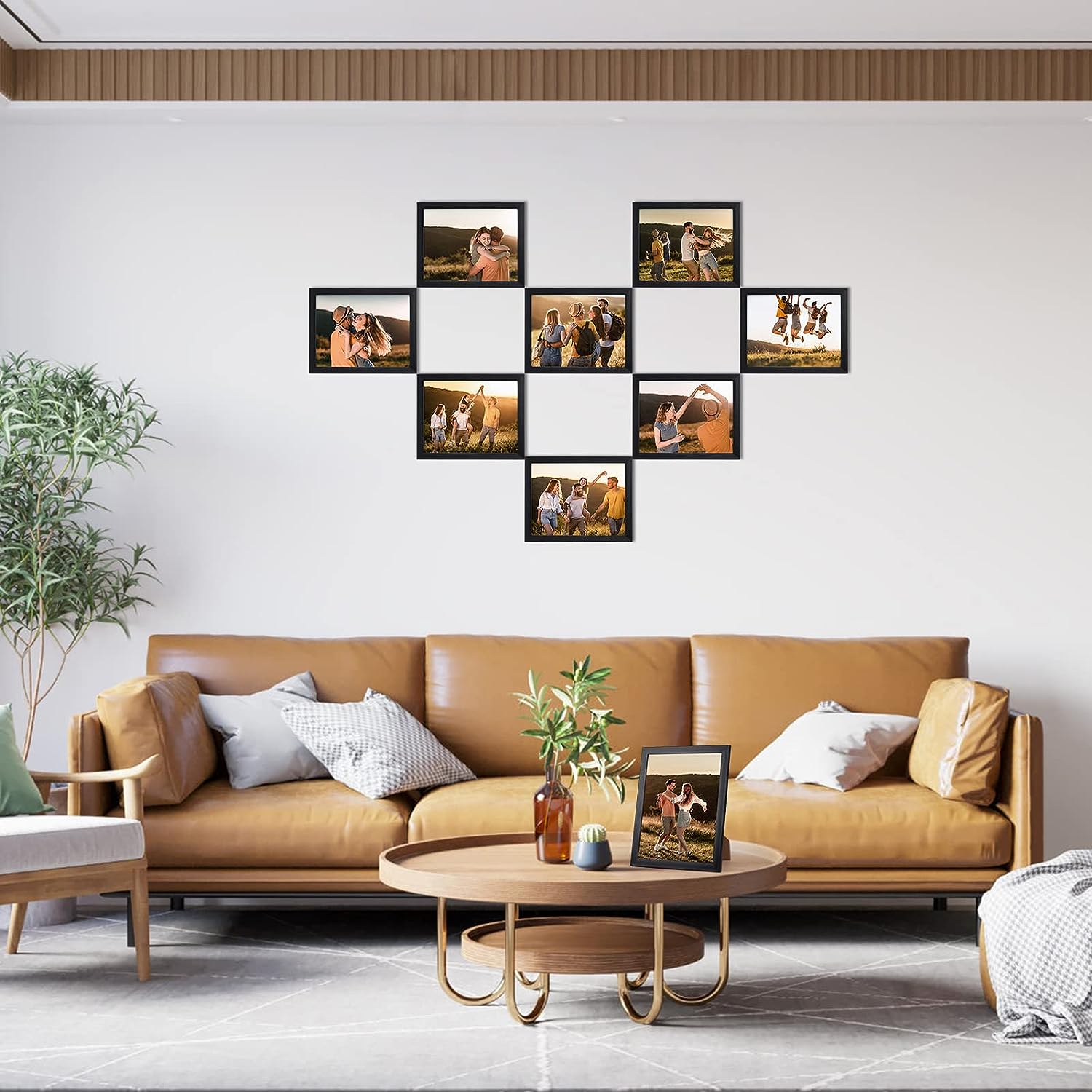 Giftgarden Black 8.5X11 Picture Frame Set of 12 Multi 8.5 X 11 Frames ...