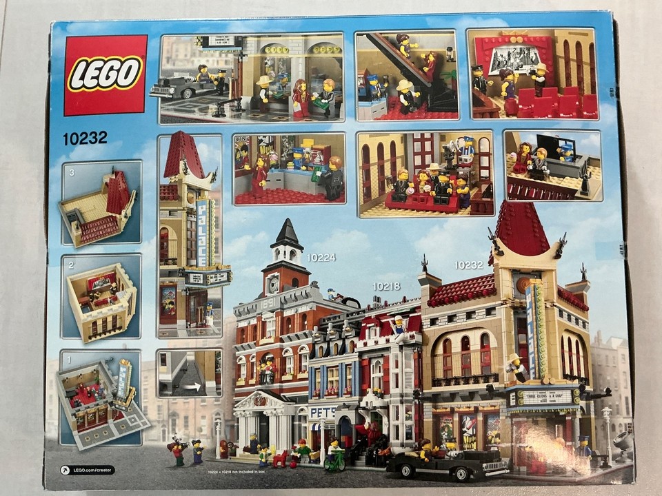 Brand new sealed LEGO Creator 10232 Palace Cinema Modular Building Set ...