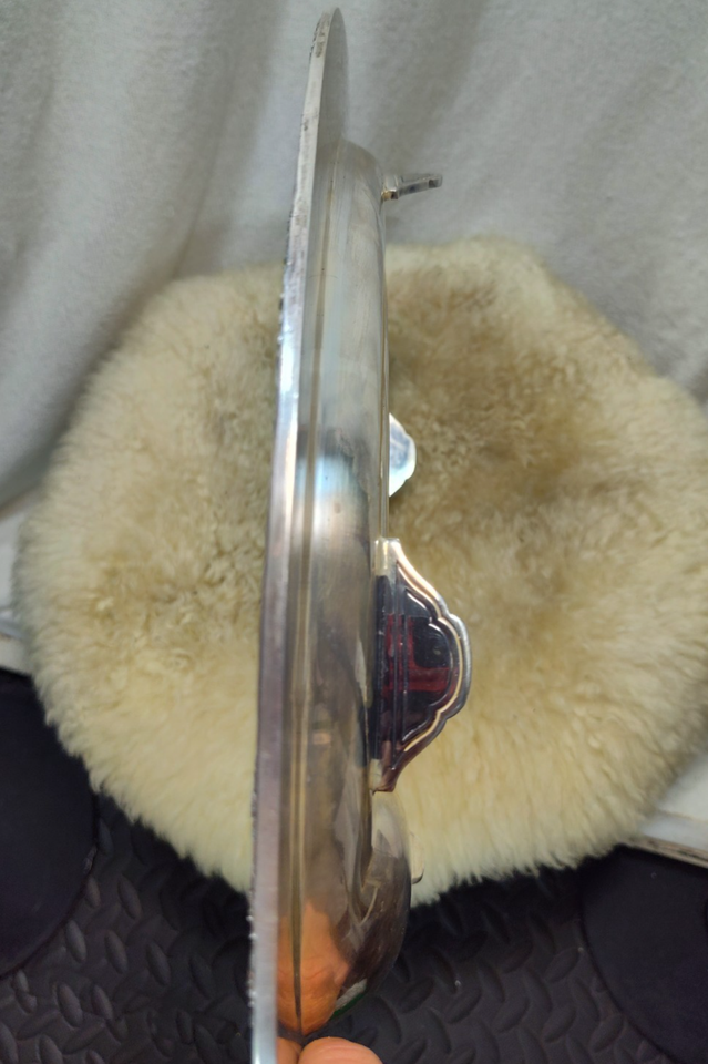 VINTAGE INTERNATIONAL SILVER CO SERVING TRAY SILVERPLATE CAMILE 6010 ...