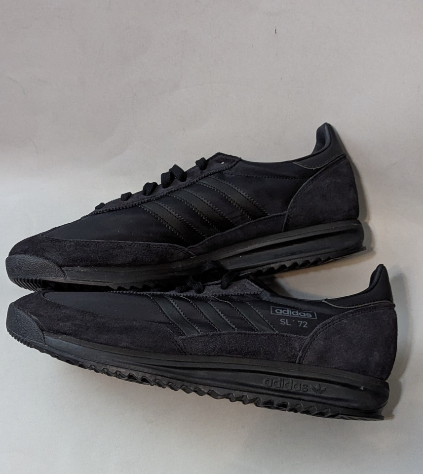 adidas Originals SL 72 RS Shoes Mens 12 Black IH8019 Athletic Sneakers ...