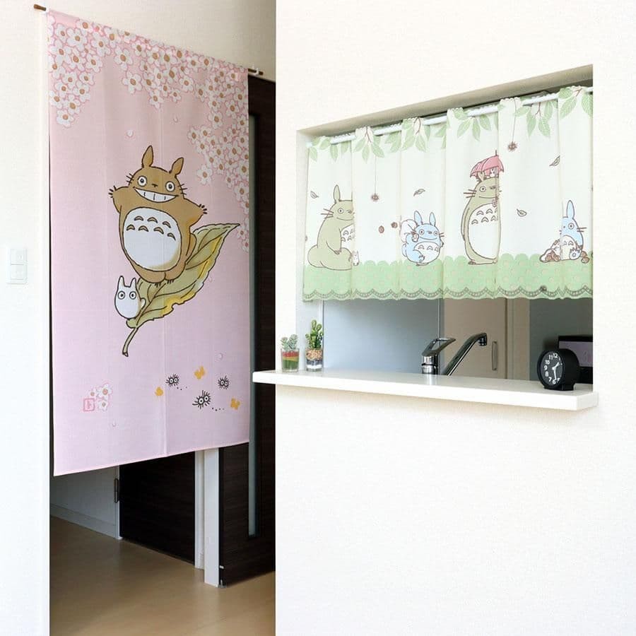 Totoro Wall Tapestry/Room Divider, Ghibli Anime Decor, | eBay