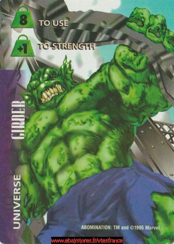 Overpower TCG - Abomination : Girder / Powersurge | eBay