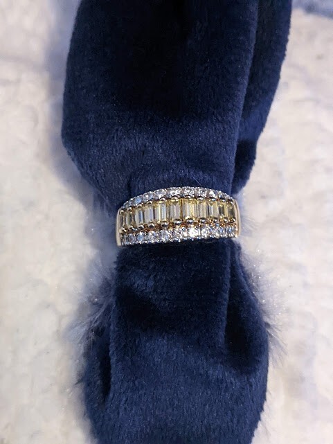HSN Exclusive 925 Sterling Silver, Gold Vermeil Plate Yellow Baguette ...