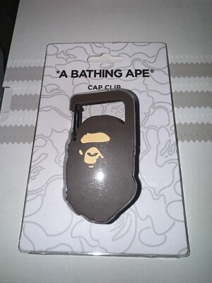 A Bathing Ape BAPE One Point Cap Clip Hat Accessory Brand New Sealed | eBay