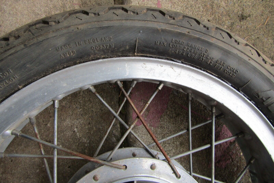 Montesa Cappra 360 GP 18" Rear Wheel 🔥Akront Rim 🔥Avon Roadrunner Tire🔥 ...