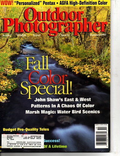 Outdoor Photographer Magazine October 1995 OOP | eBay