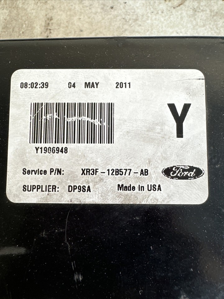 XR3F12B577AB Ford Mustang 1999-2004 Multifunction Control Unit Module ...