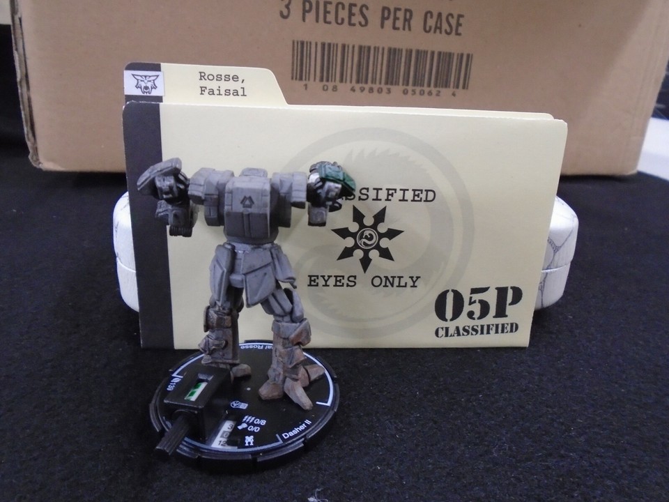 Faisal Rosse Dasher II #139 MechWarrior Liao Incursion+Dossier | eBay