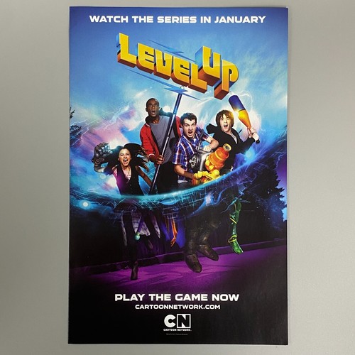 LEVEL UP TV SERIES 2012 CARTOON NETWORK VINTAGE RETRO ADVERT | eBay
