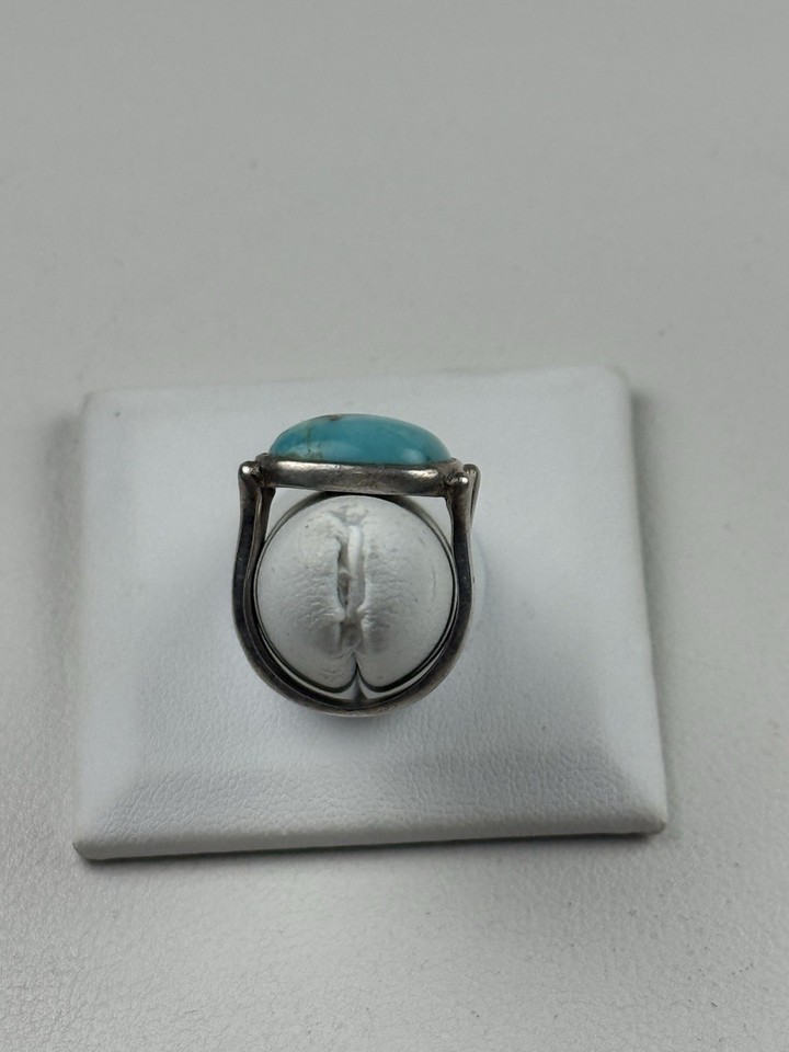 DTR Desert Rose Trading Jay King Turquoise Sterling Silver Ring Size 7 ...