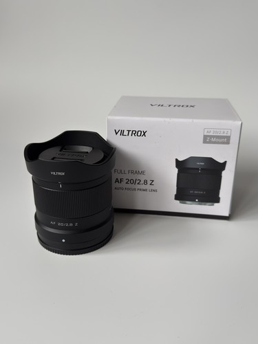 Viltrox 20mm F2.8 AF Full Frame Ultra Wide Angle Lens for Nikon Z Mount ...