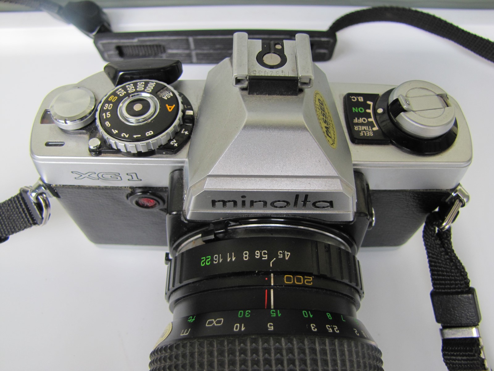 1980 Vintage Minolta XG1 Film Camera & Extra Lens w/ 1200 Deluxe SLR ...