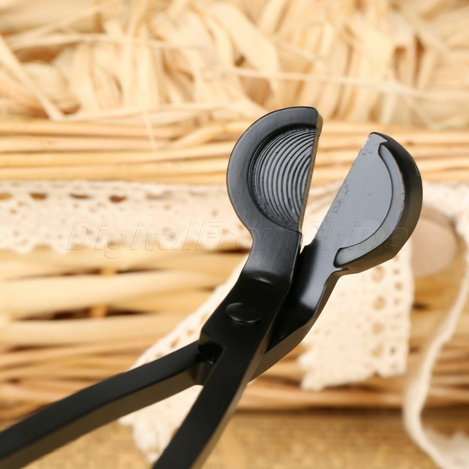 Black Stainless Steel Candle Wick Snuffers Oil Lamp Trimmer Scissors ...