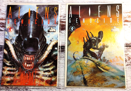 Aliens Genocide lot of 2 Comics, #1 and #2, Dark Horse Comics 1991. | eBay