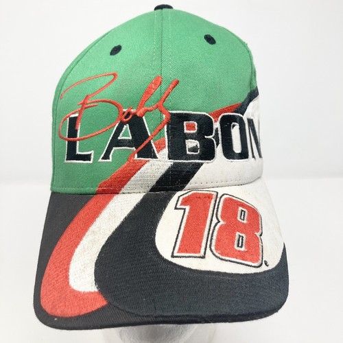 Bobby Labonte Interstate Batteries Joe Gibbs Racing Cap Hat NASCAR #18 ...