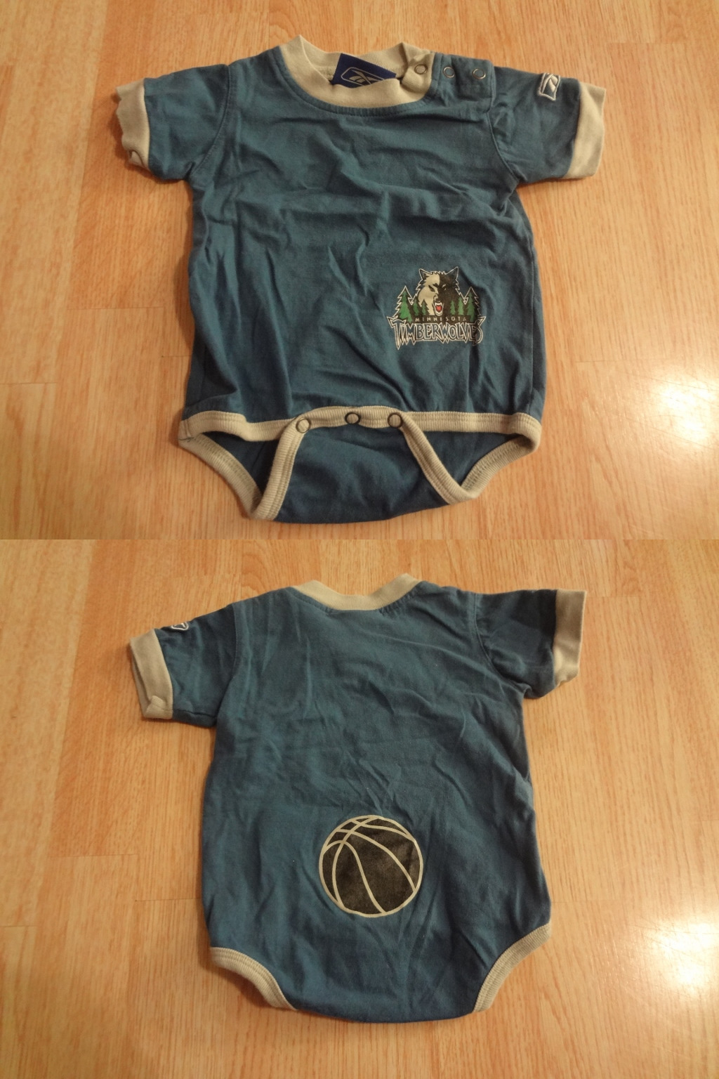 Infant/Baby Minnesota Timberwolves 3/6 Mo Creeper One-Piece Reebok | eBay