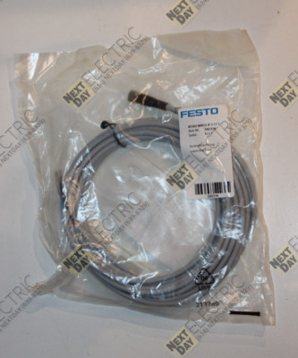 Festo, NEBU-M8G3-K-5-LE3, 541334, Connecting Cable Cordset Cable | eBay
