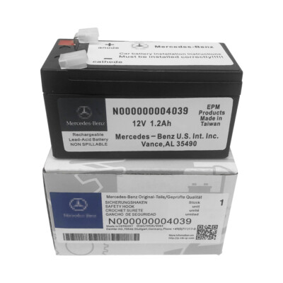 Mercedes-Benz W221 W212 W164 Auxiliary Aux Battery 12V 1.2Ah ...