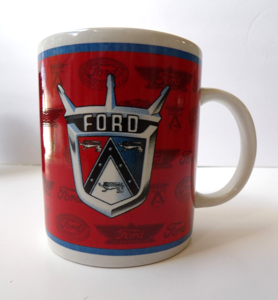 Ford Motor Company Coffee Mug With Vintage Logo Official Licensed ...