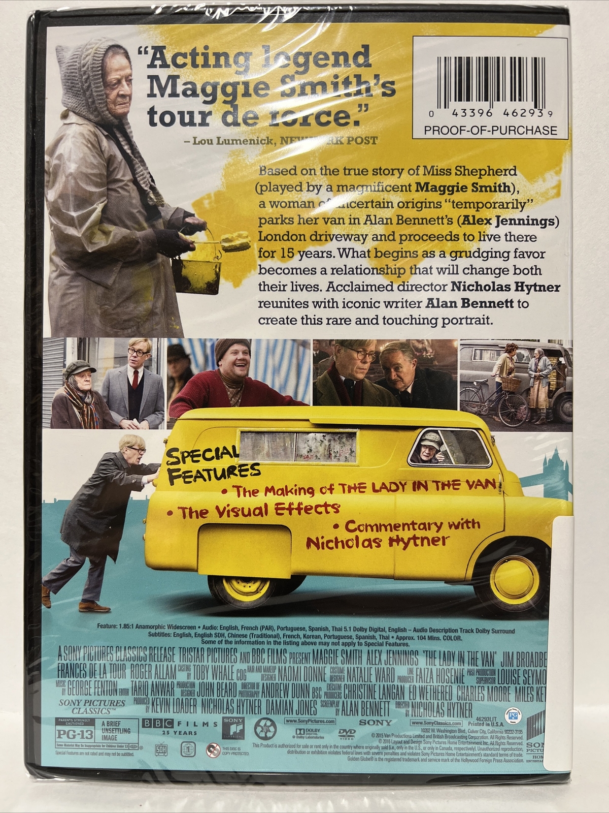 The Lady in the Van (DVD, 2015) for sale online | eBay
