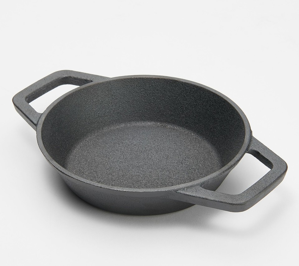 Set of (3) 2-Piece Mini Cast Iron Cook Set in Gift Box | eBay