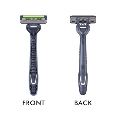 Livingstone Disposable Ultra Sharp Shaving Razors Triple Blade w/Handle ...