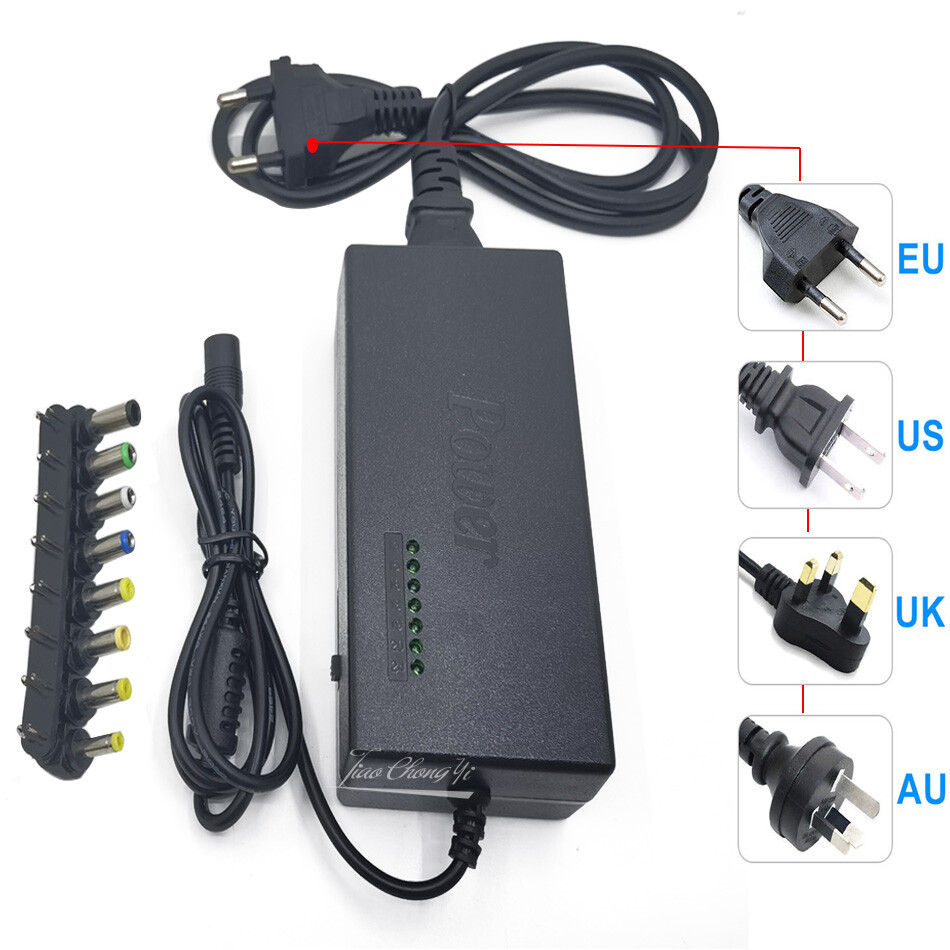 30W 120W AC 110V-220V Universal Power Adapter Charger DC3V/5V12V/15V ...