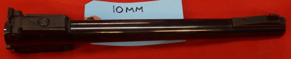 Thompson Center T/C Arms Contender 10mm 10" BULL Blued Pistol Barrel | eBay