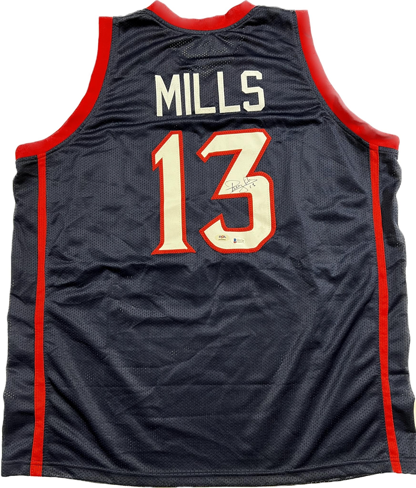 Patty Mills signed jersey PSA/BAS Beckett Saint Marys Autographed Hawks ...