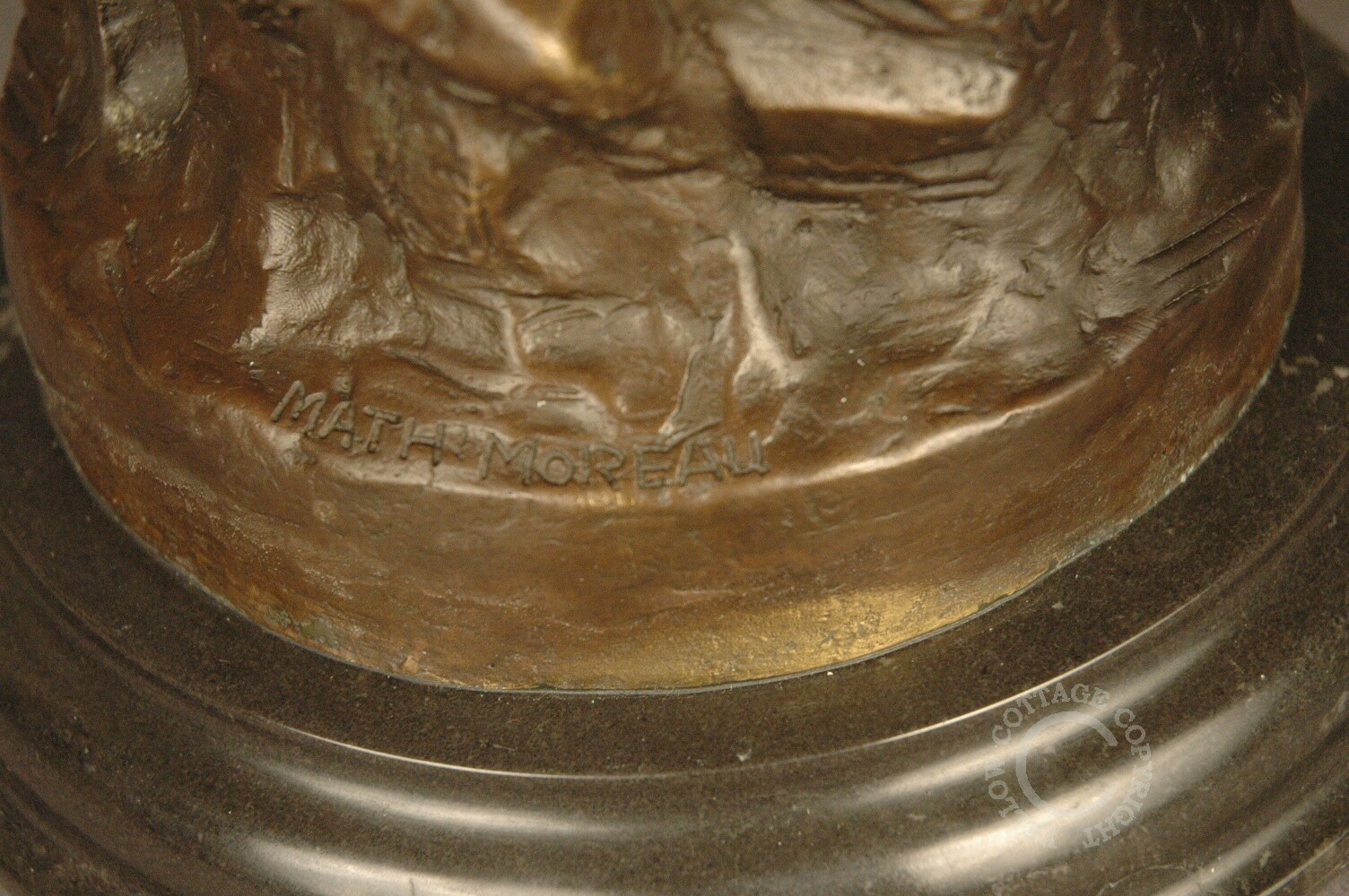 Signed MATH.MOREAU, bronze sculpture lady w/cherub "Bond of Love" | eBay