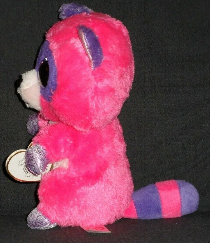 TY BEANIE BOOS - ROXIE the 6" RACCOON - MINT with MINT TAGS | eBay