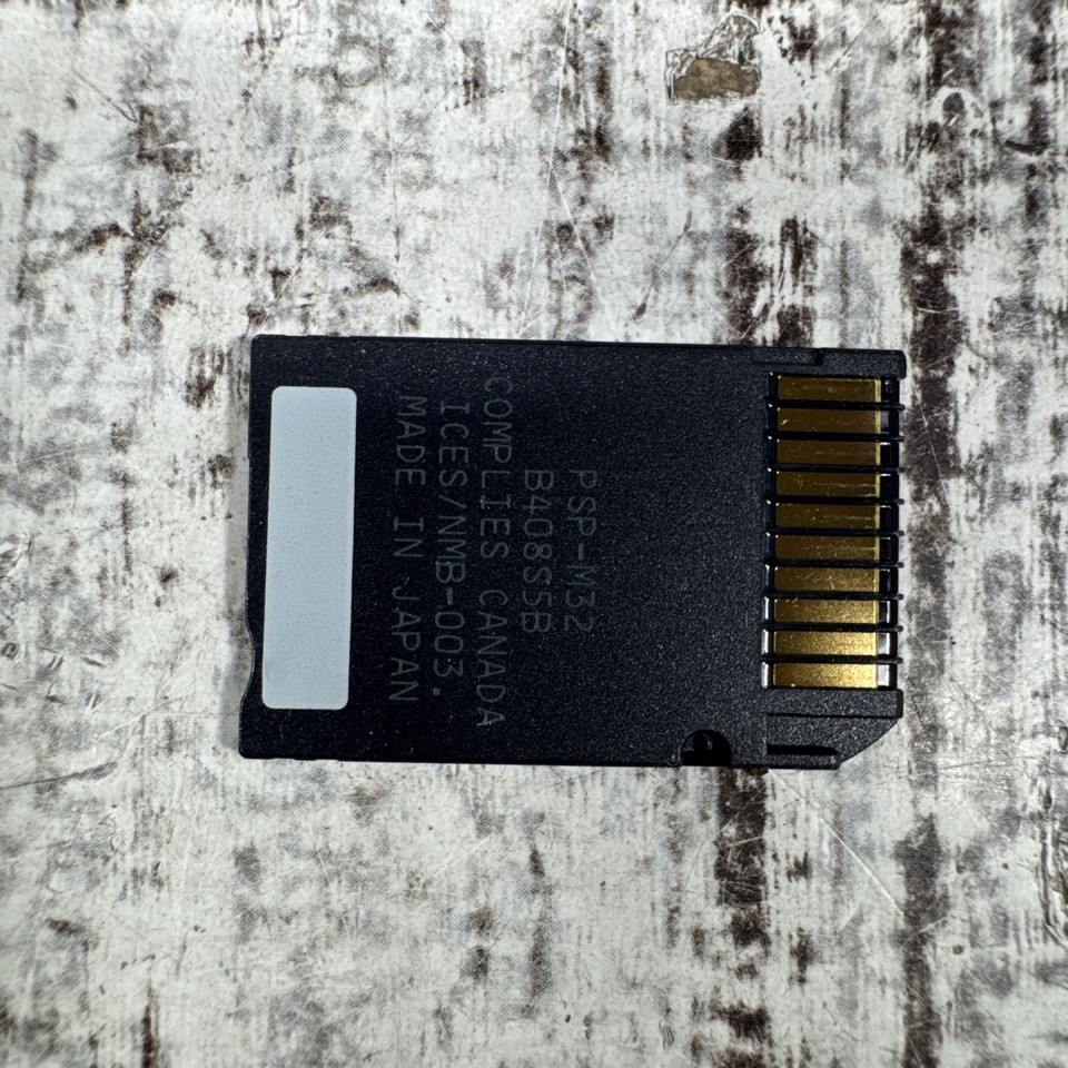 Genuine Sony 32mb Sony PSP Memory Stick Pro Duo Memory Card | eBay